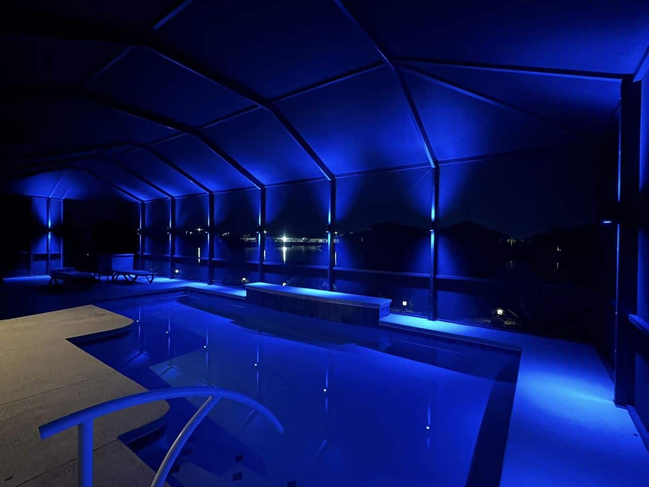 Pool Sconce Lighting Installation Viera | Outdoor Lighting Solutions